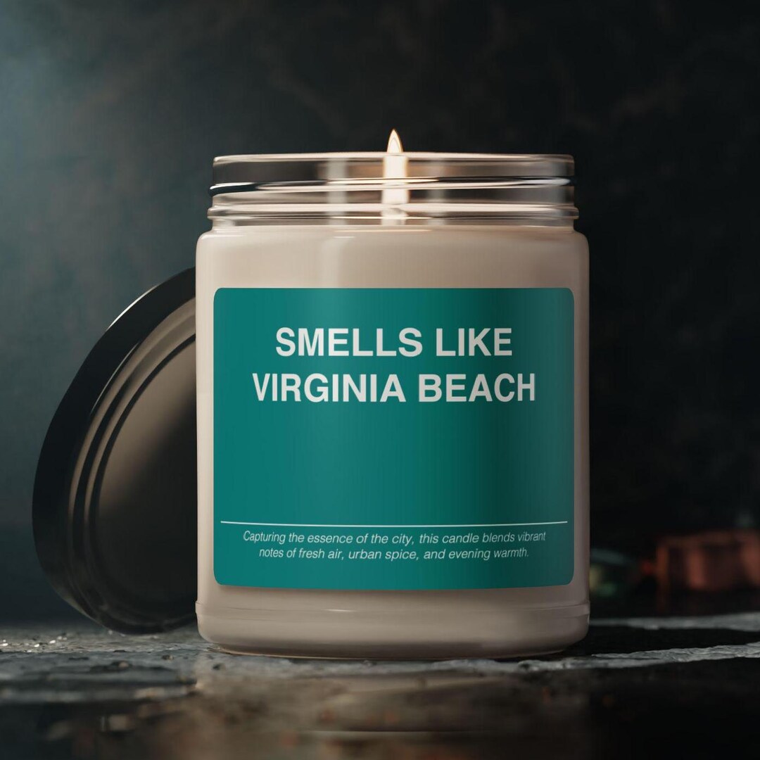 Smells Like Virginia Beach Candle Gift Souvenir Virginia Beach Scented ...