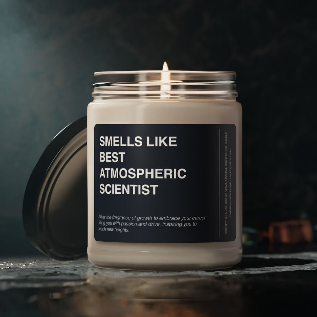 Atmospheric Scientist Candle Gift: Scented Soy Wax Candle - Etsy