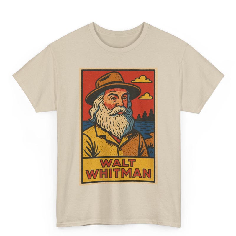 Walt Whitman - Etsy