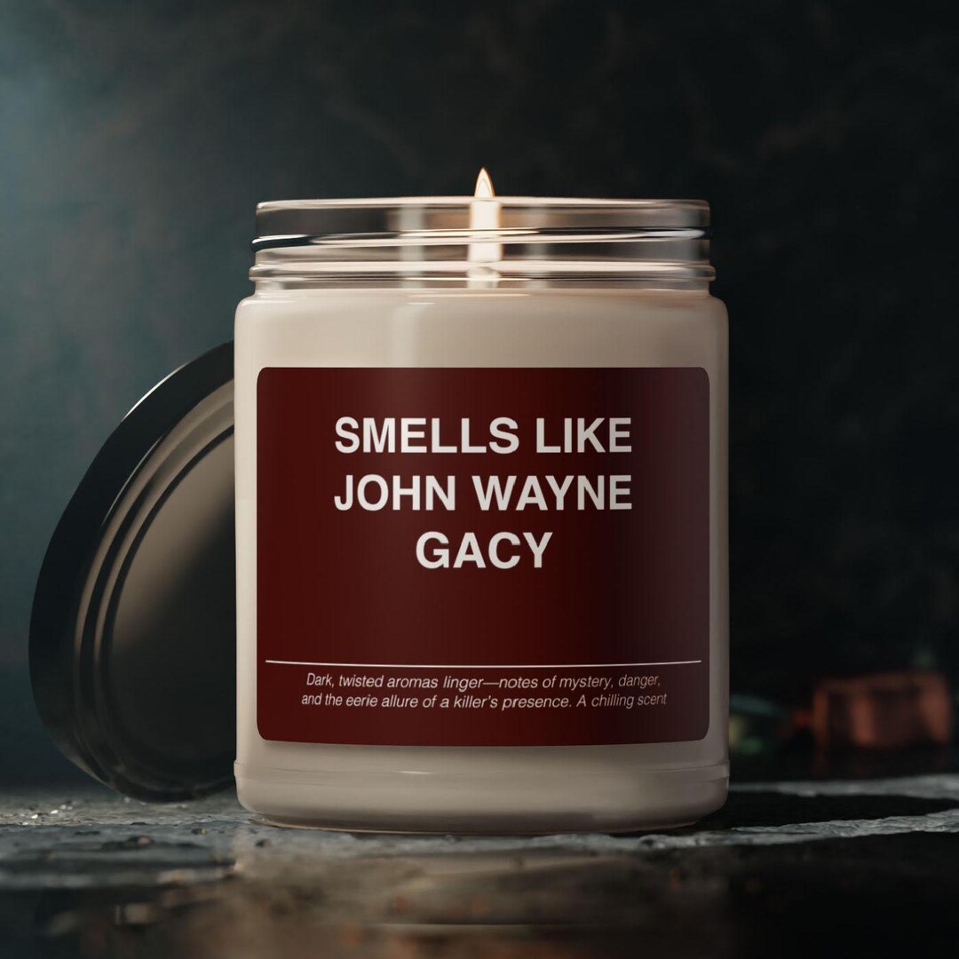 John Wayne Gacy Candle, Killer Clown Gift, Scented Soy Wax Candle (9oz ...