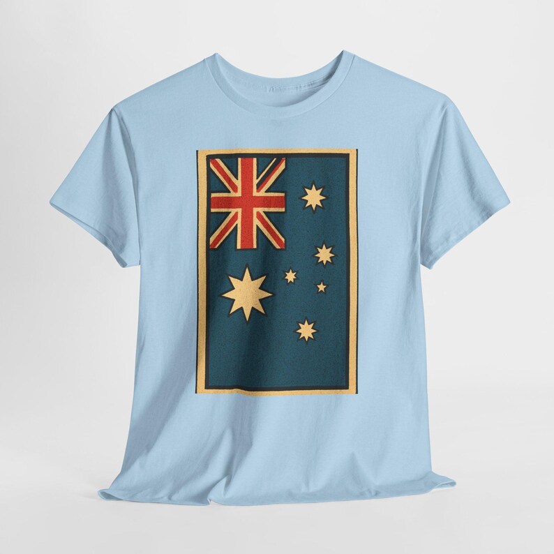 Australia Flag T-shirt | Retro Aussie Pride Tee | Southern Cross ...