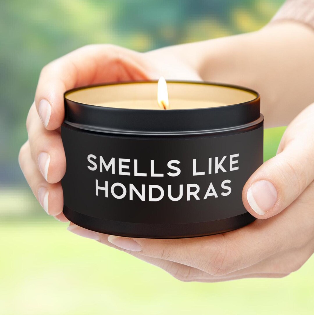 Honduras Candle Gift: Coconut Soy Wax Scented Tin Candle - Etsy
