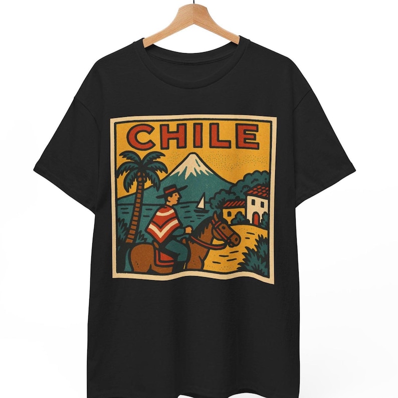 Chile Retro Comic T-shirt: Vintage South American Pop Art - Etsy Australia