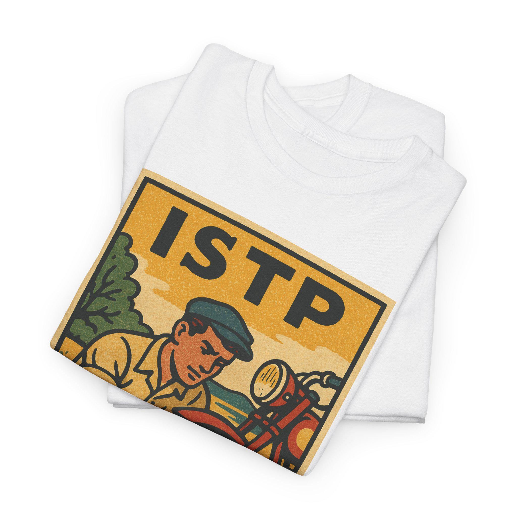 ISTP Retro Comic T-shirt: Logical Mechanic Introvert Gift - Etsy