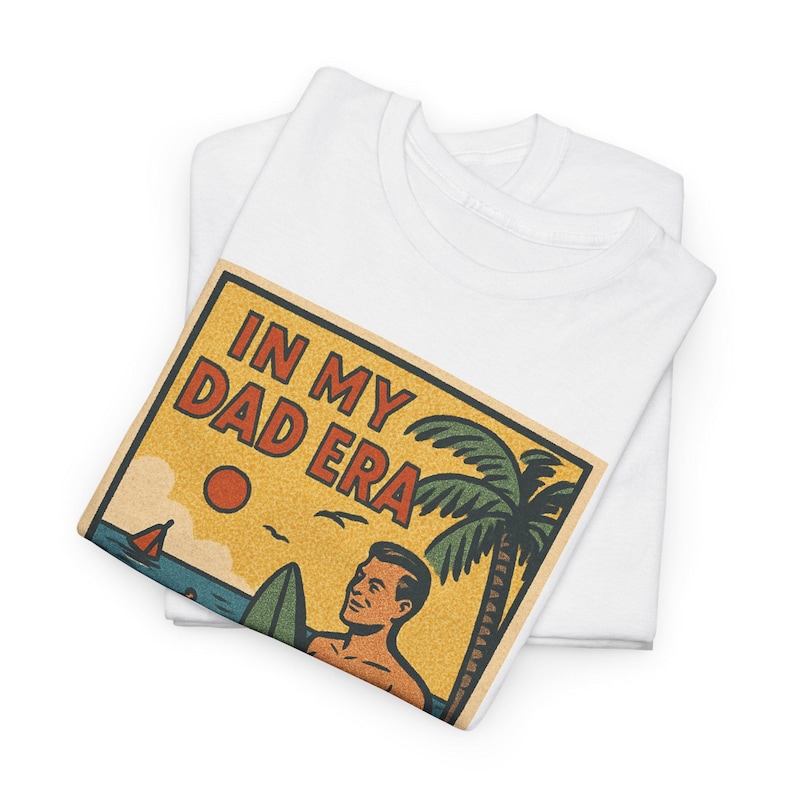 In My Dad Era T-shirt: Retro Comic Fatherhood Tee - Etsy