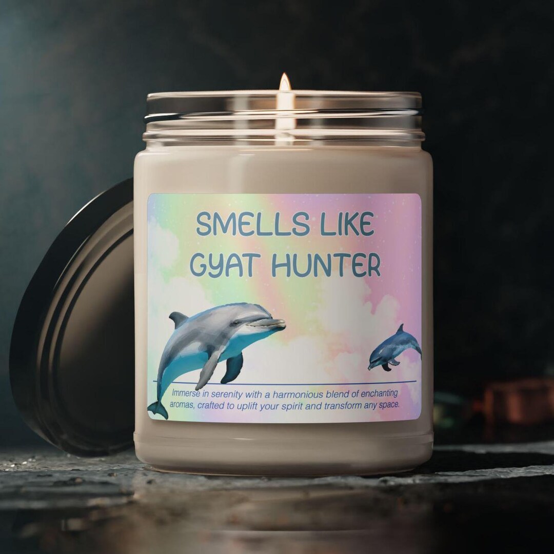 Gyat Hunter Funny Meme Candle - Scented Soywax 9oz - Etsy