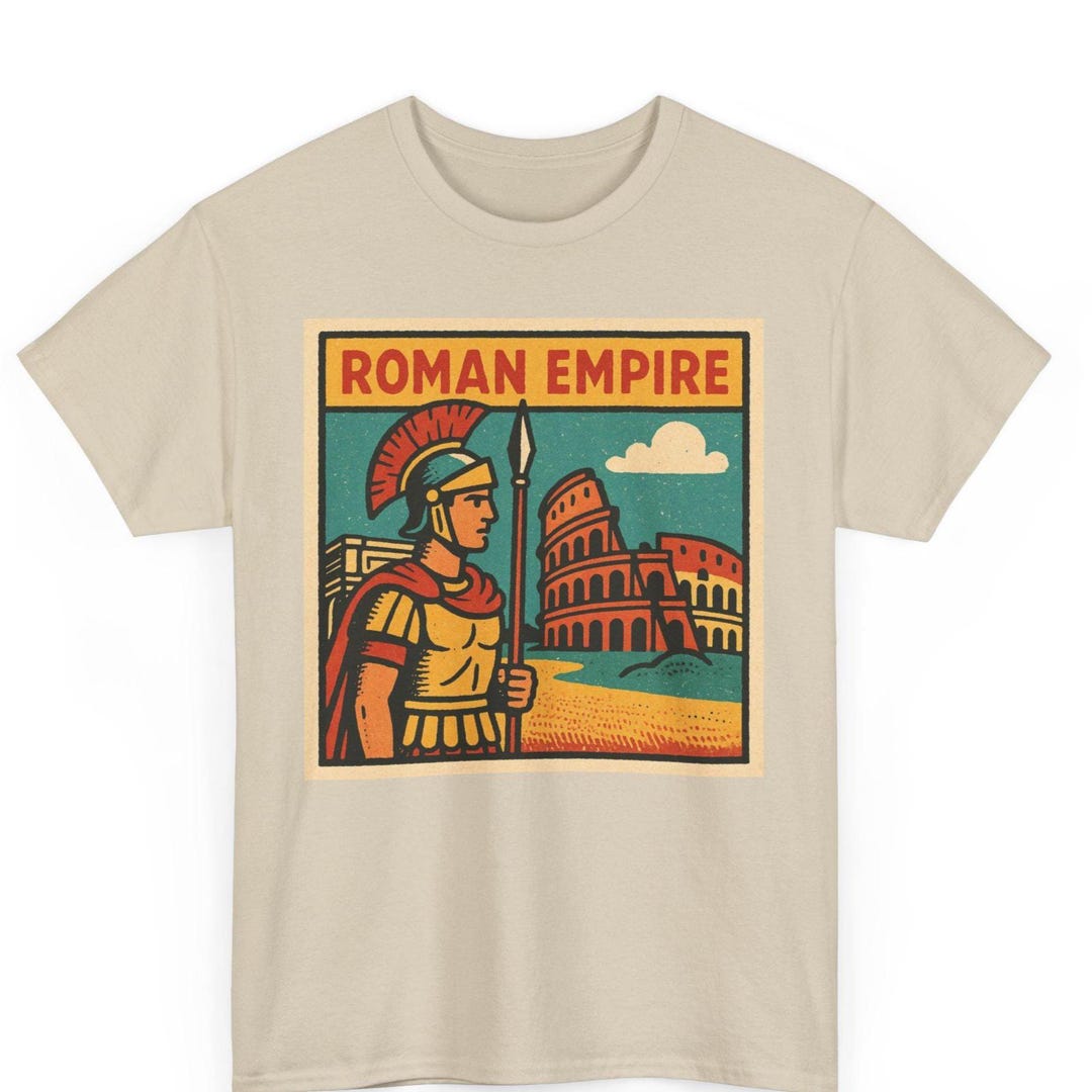 Ancient Roman Empire Retro Comic T-shirt Unisex | Gladiator & Caesar ...