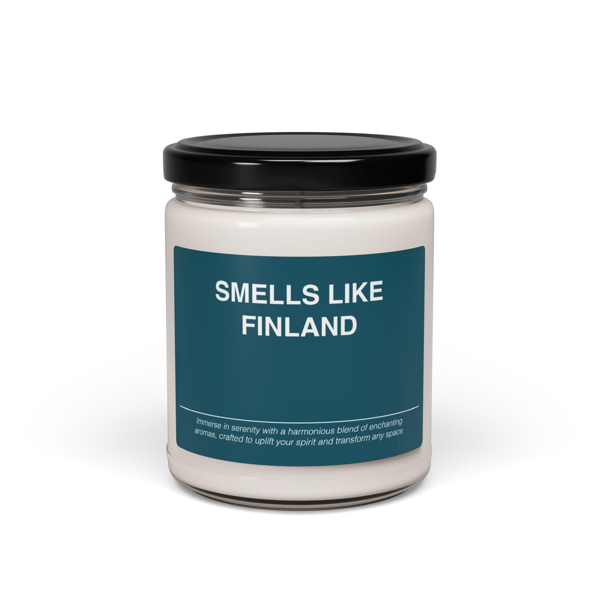 Finland Scented Candle: Europe Travel Souvenir, Soy Wax Candle - Etsy