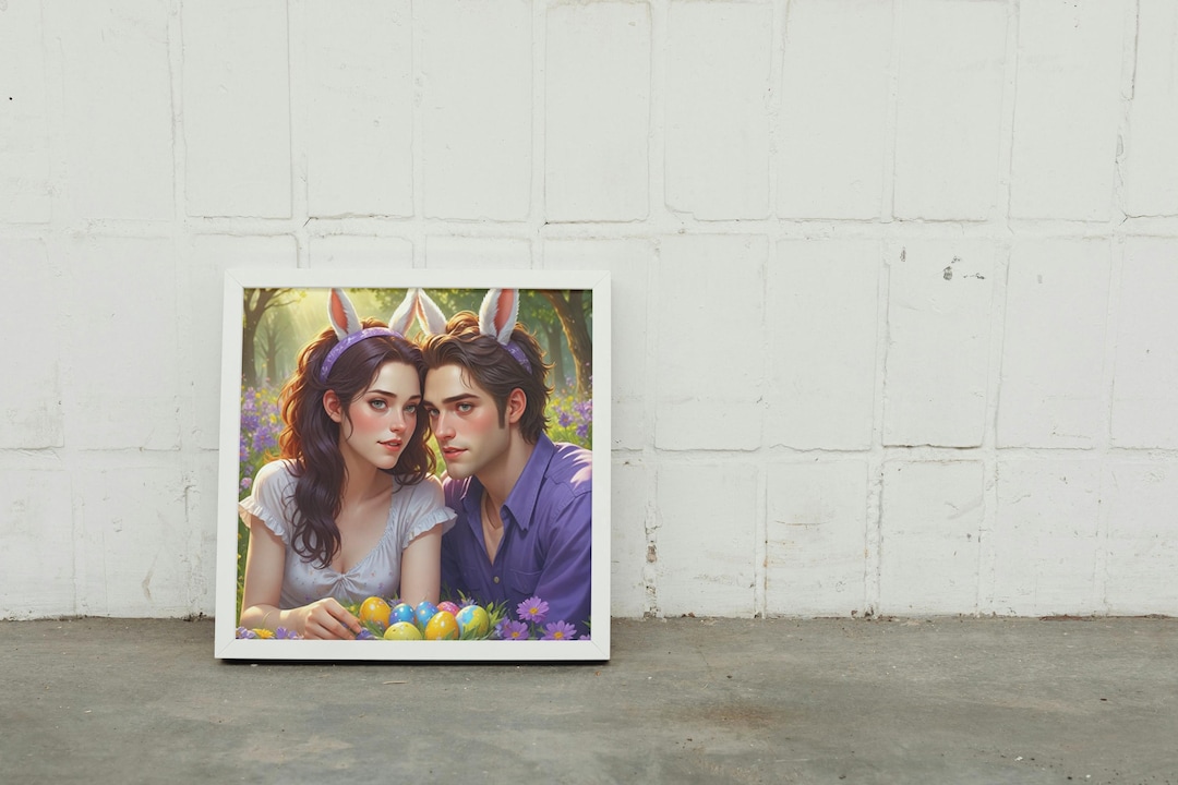 Twilight Saga Bella and Edward Easter Celebration Printable | 8.5x11 ...
