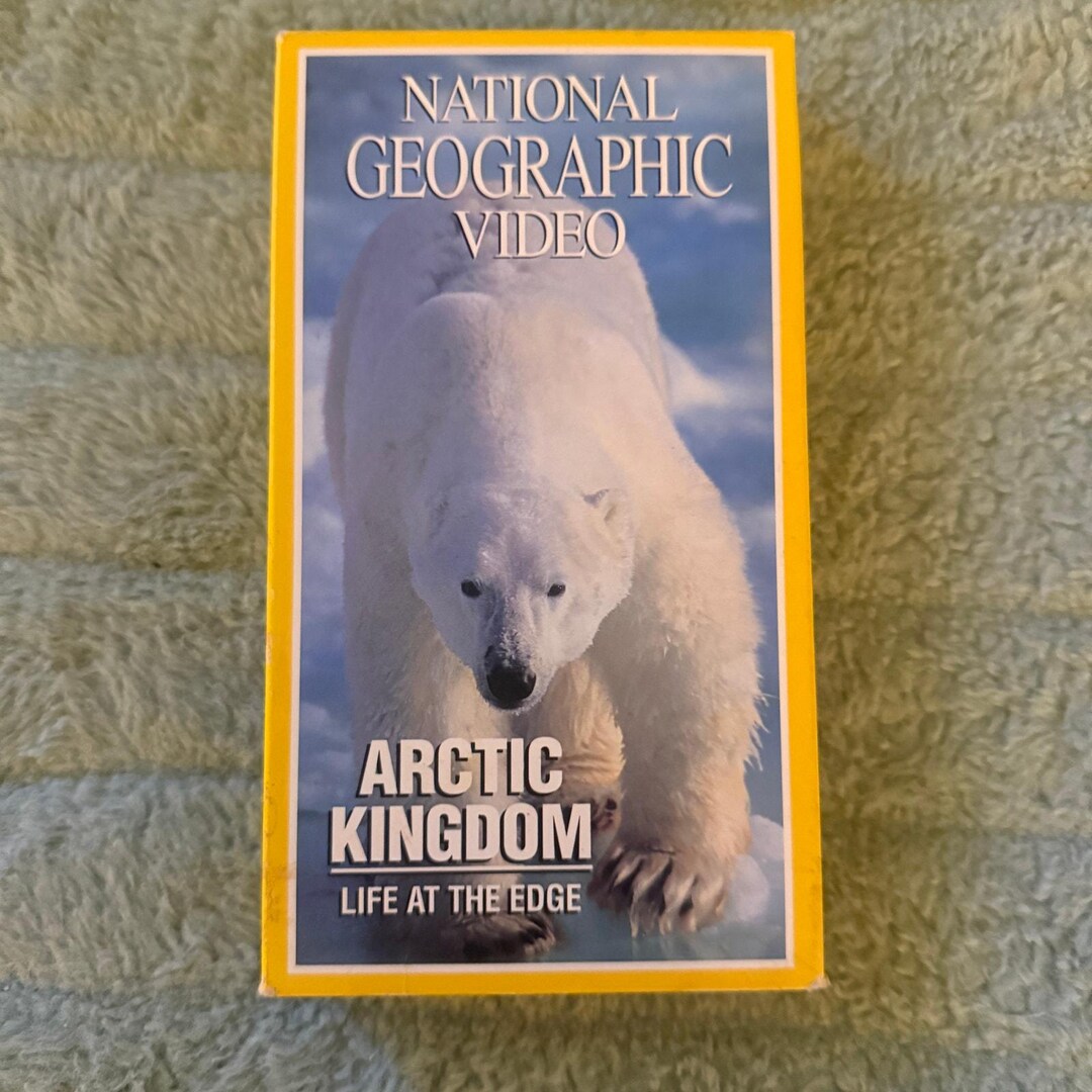 National Geographic VHS Arctic Kingdom Life at the Edge (1996) - Etsy