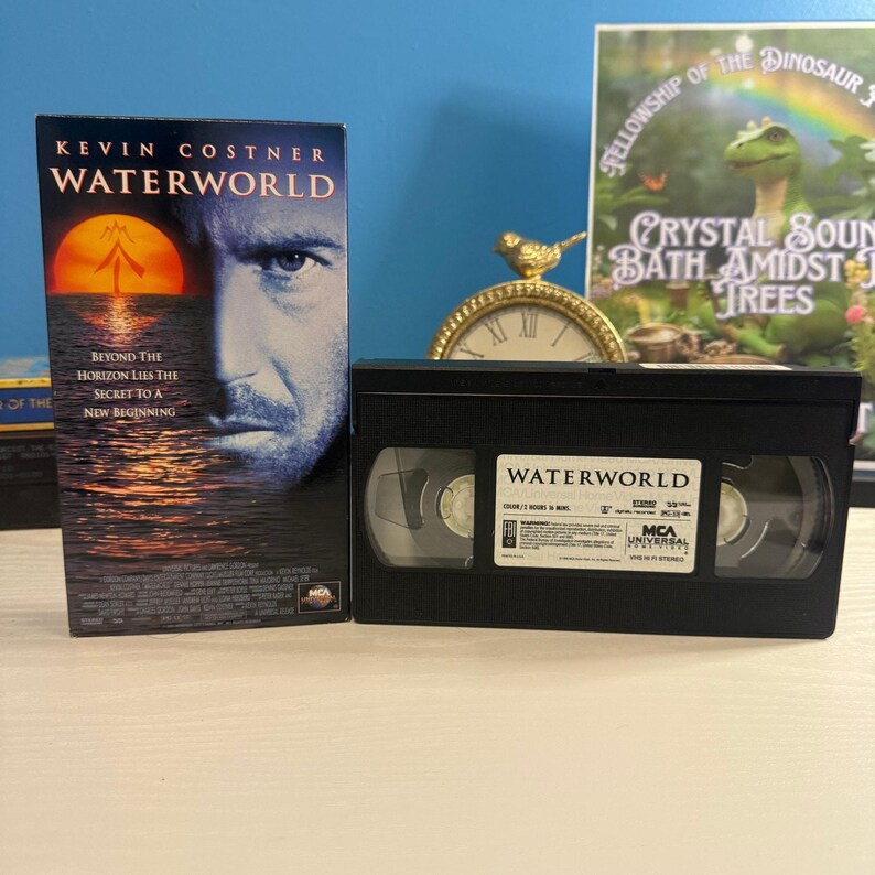 Waterworld VHS Kevin Costner 1995 Post-apocalyptic Action Adventure - Etsy