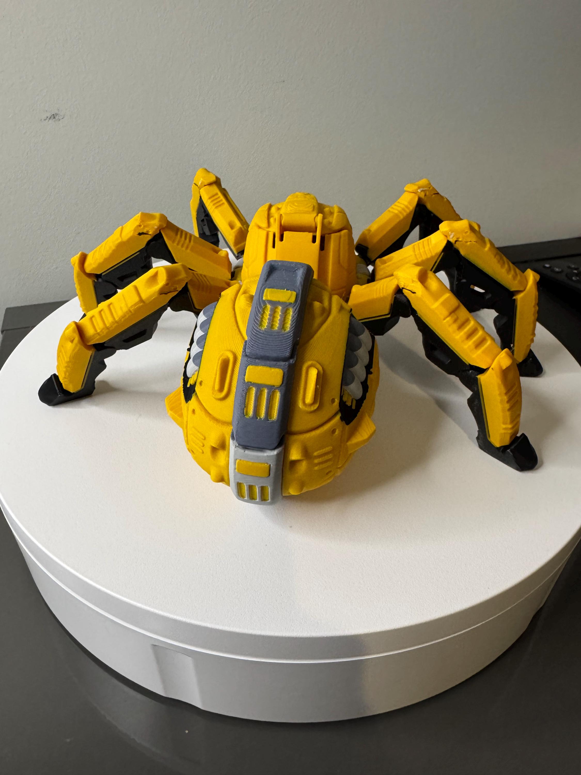 Spiderbot - Articulated 3D Printed - Etsy