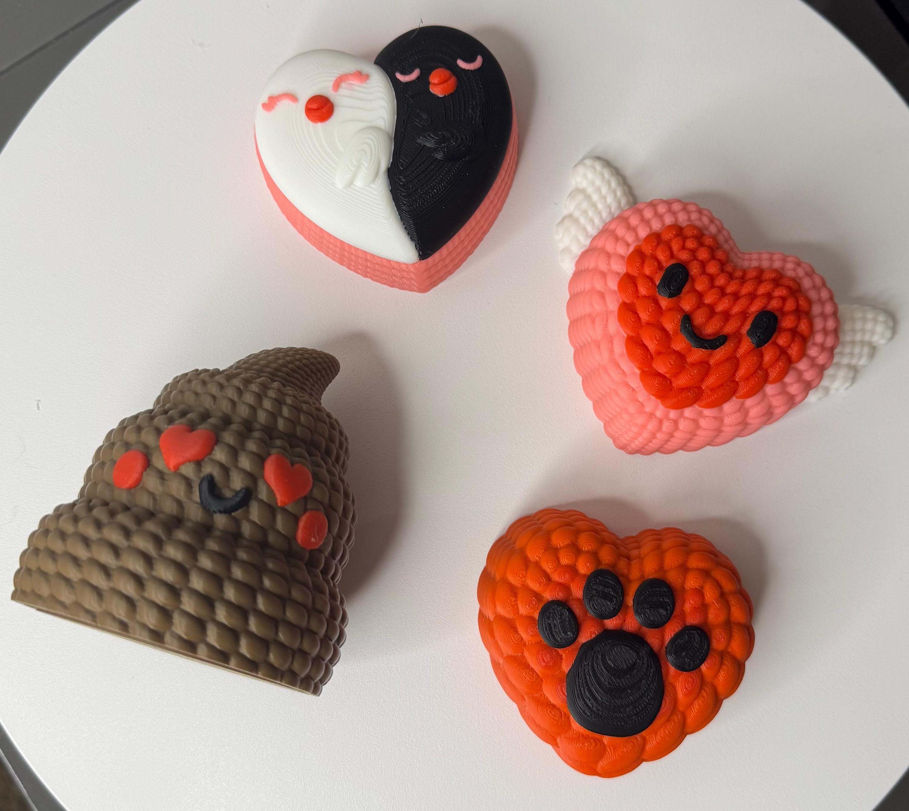 Valentines Container - Articulated 3D Printed - Etsy