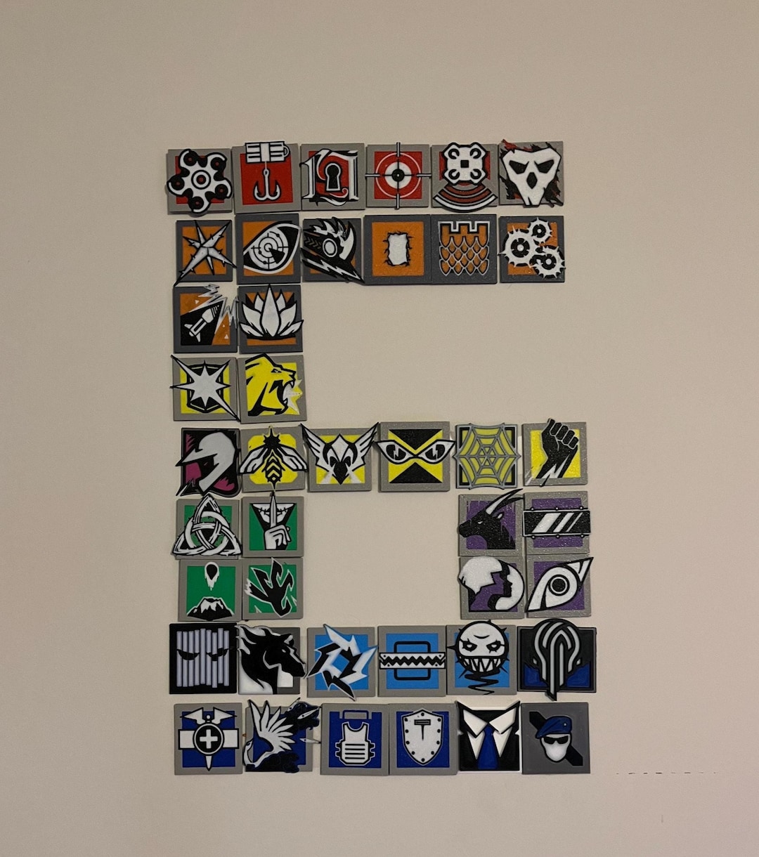 Rainbow Six Siege Operator Icons - Attackers - Etsy