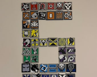 Rainbow Six Siege Operator Icons - Attackers - Etsy