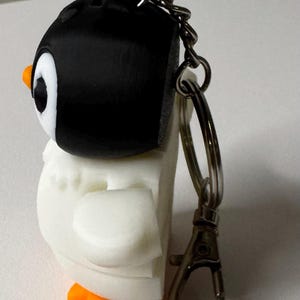 Penguin Keychain/ Backpack - Articulated 3D Printed - Etsy