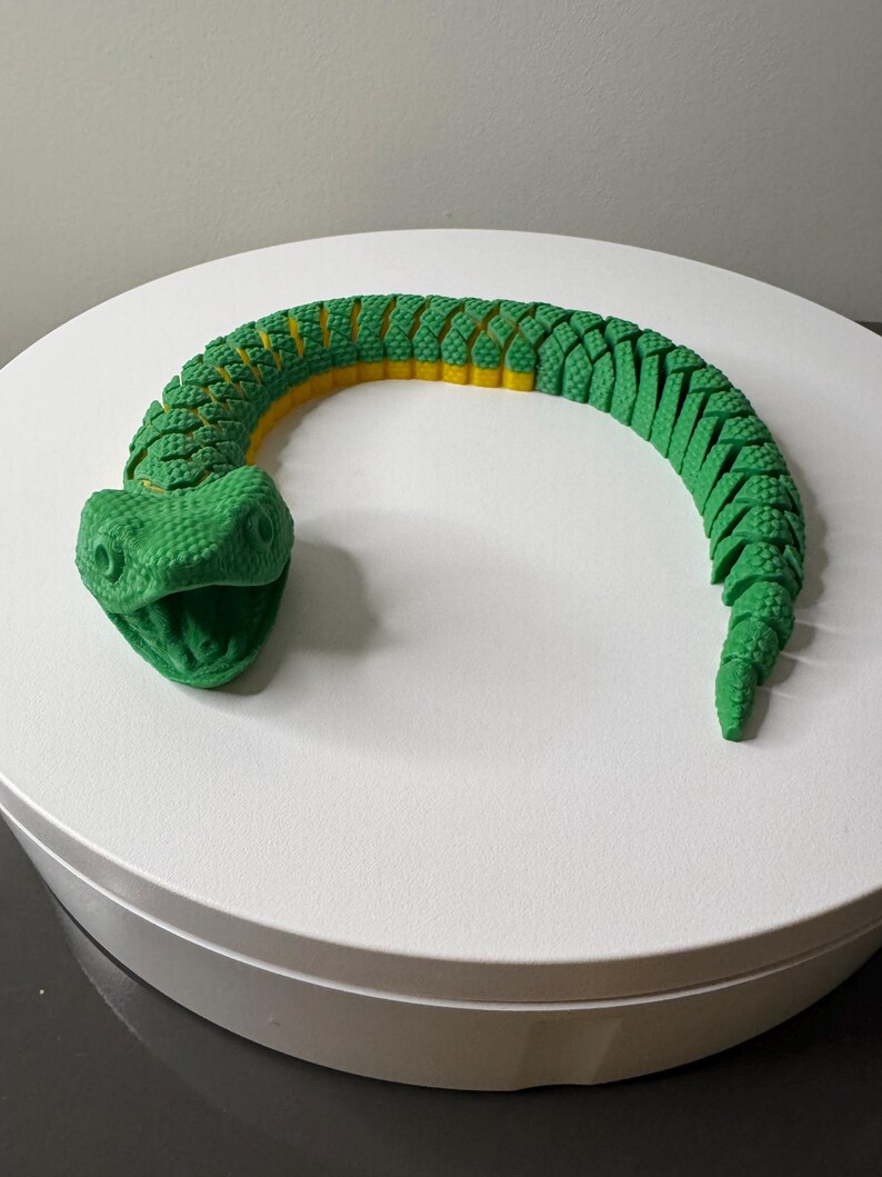 Bush Viper Snake - Articulated 3D Printed - Etsy