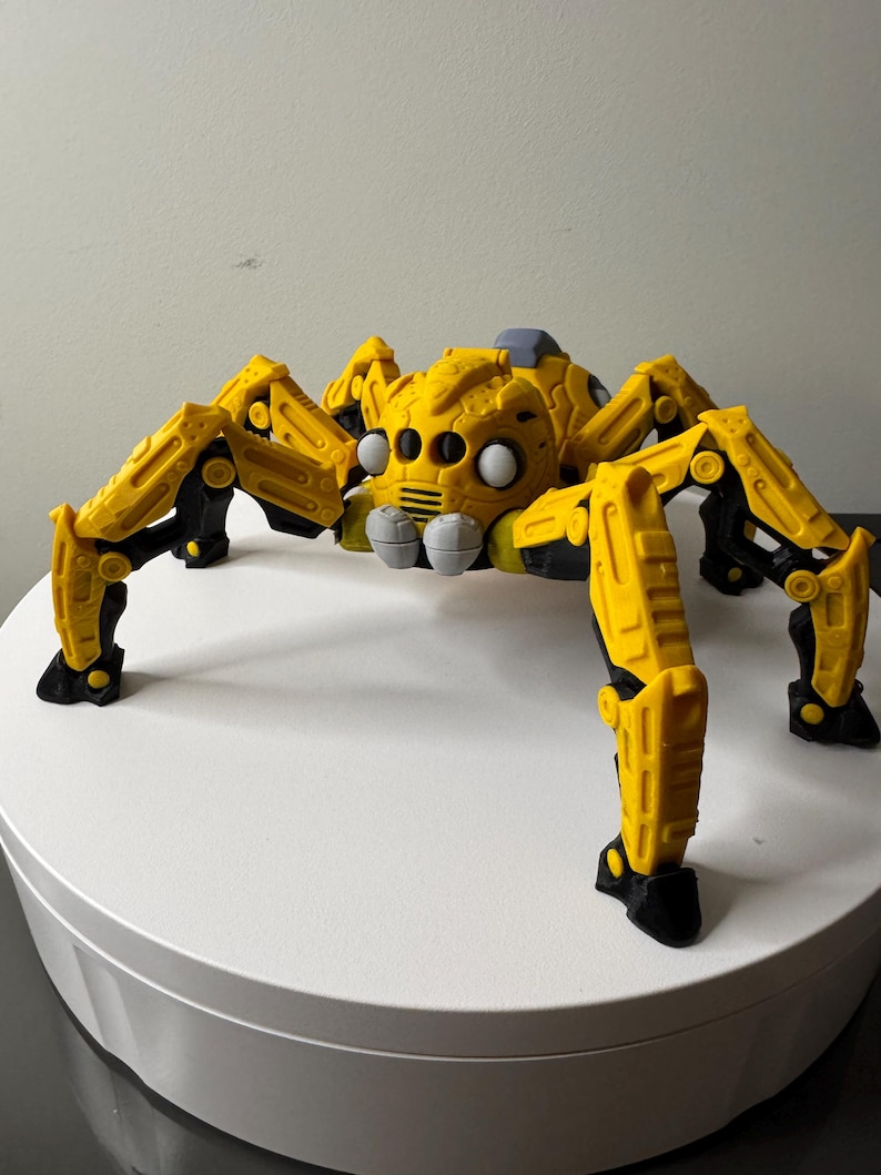 Spiderbot - Articulated 3D Printed - Etsy