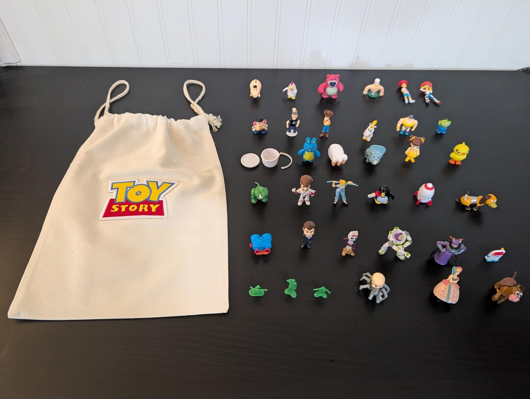 36 Count Toy Story Minifigures With Custom Bag - Etsy