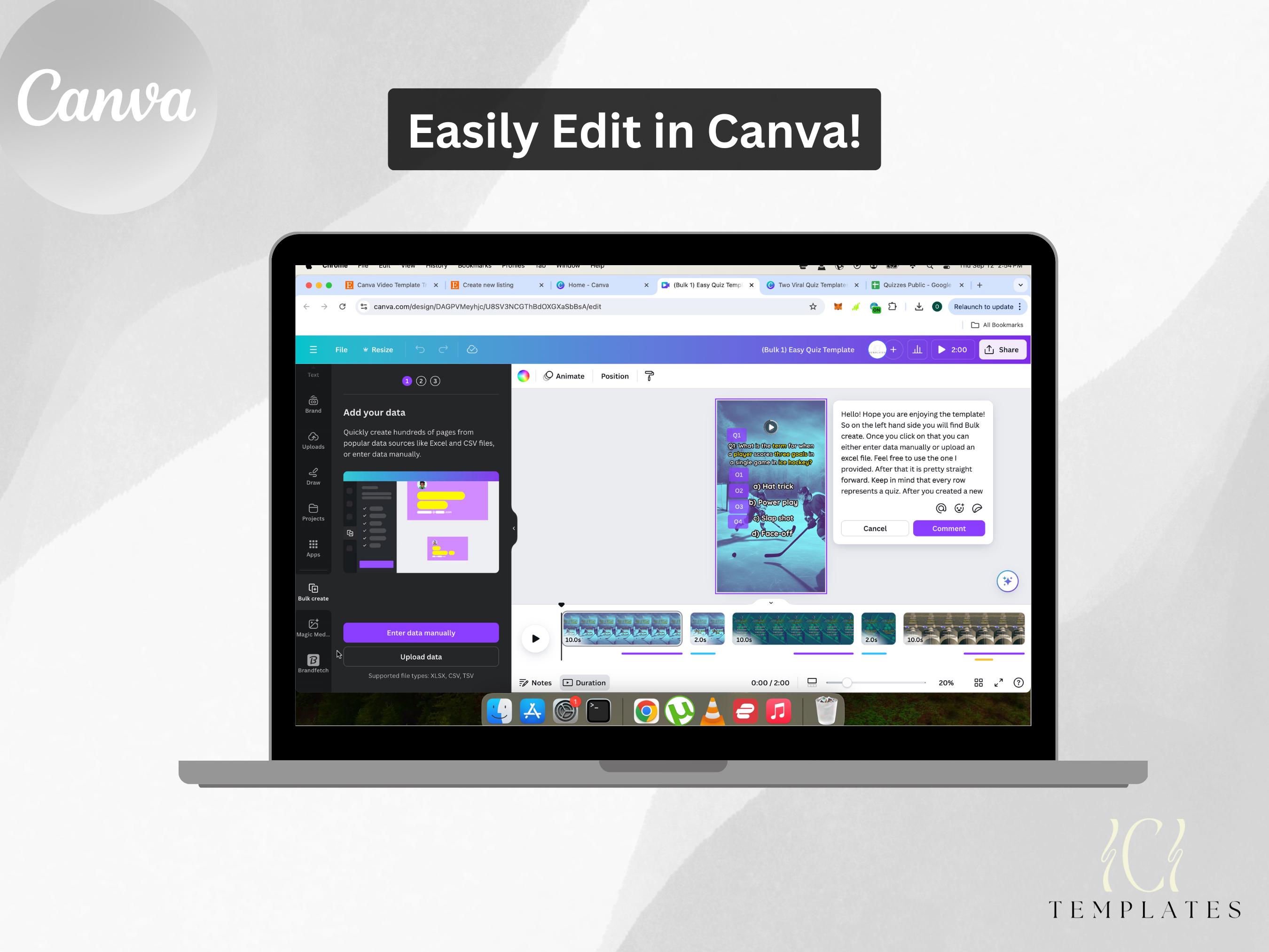 Canva Video Template, Youtube Shorts Template, Tiktok Quiz, Youtube ...