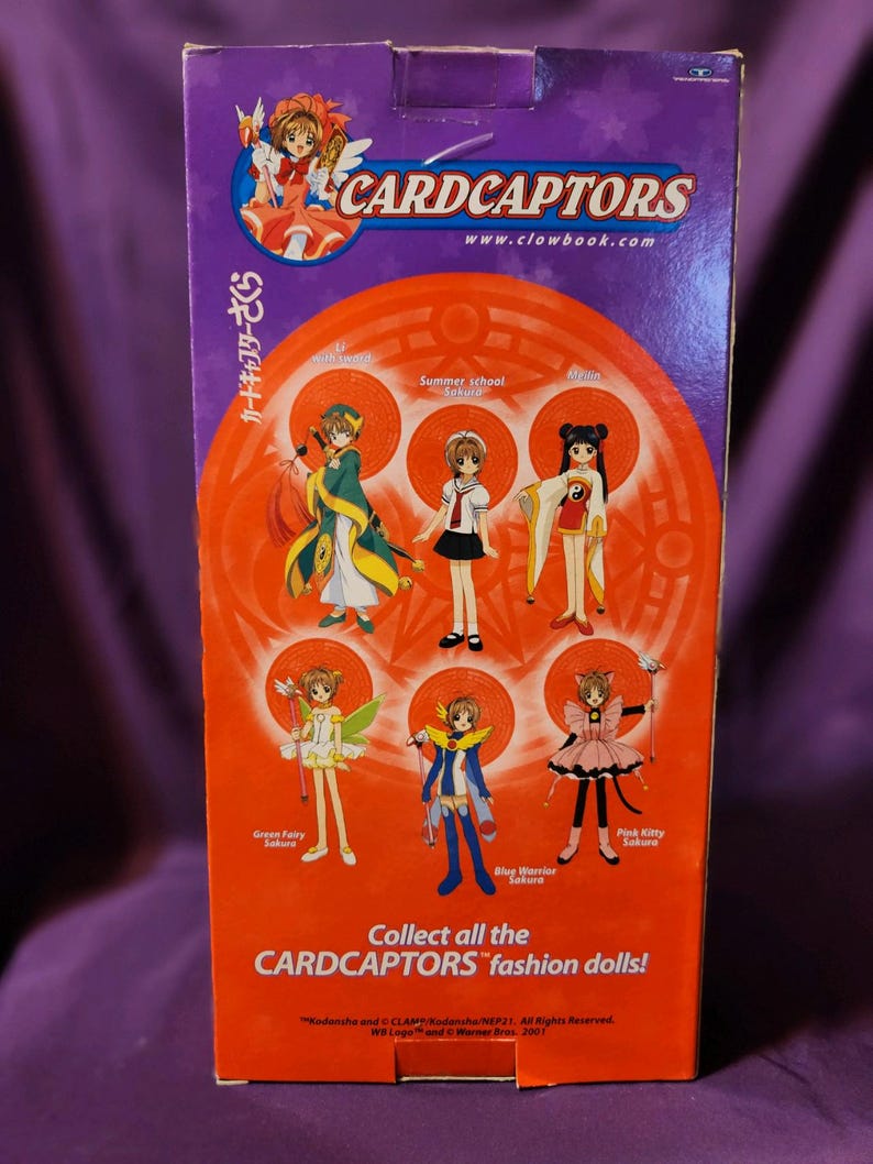 Cardcaptors Fashion Doll - Blue Warrior Sakura - Etsy