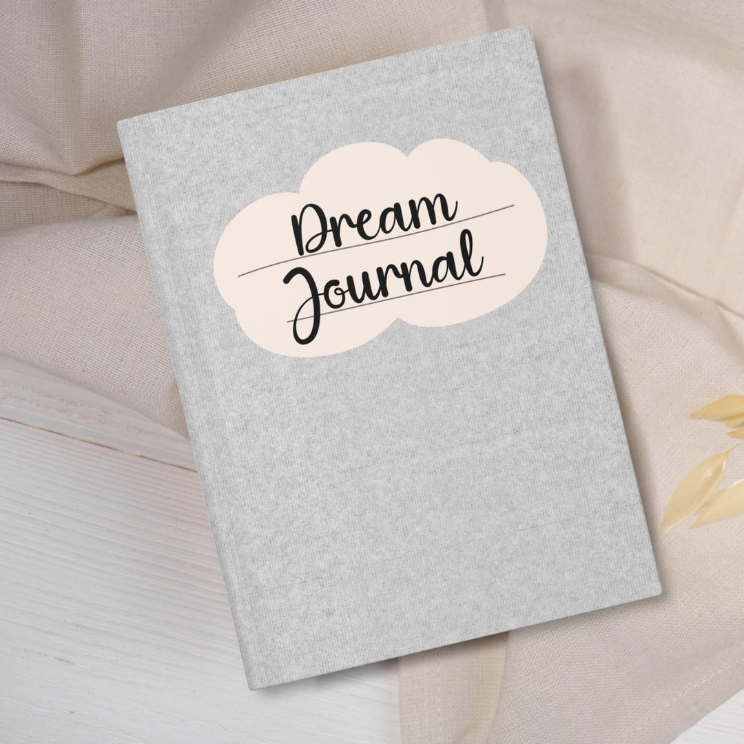 Personalized Pink Cloud Notebook, Cute Custom Gray Journal, Customized ...