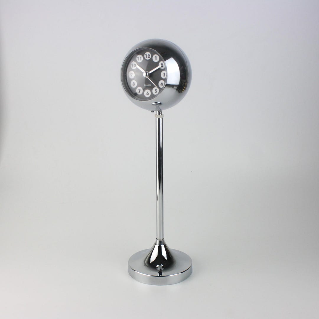 Vintage Telescopic Eyeball Alarm Clock, Vintage Floor Clock With Light ...