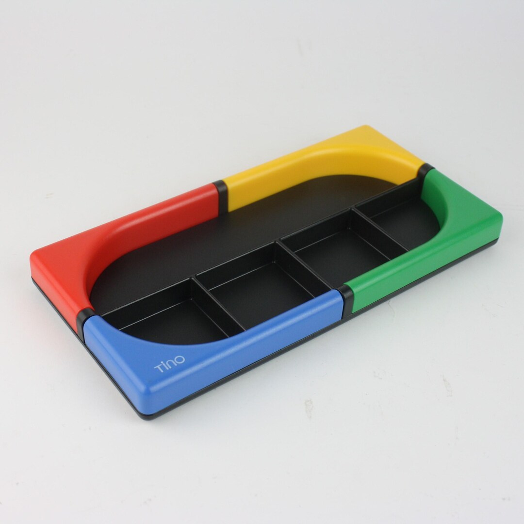 Tino Design Desk Organiser Block Colours 80s Postmodern Memphis Style ...