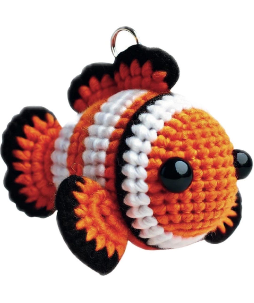 Amigurumi Clownfish Crochet Pattern – Easy DIY Crochet Toy – Digital ...