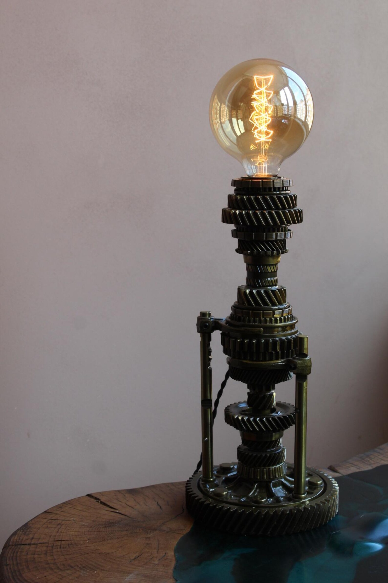 The Old Lady Lighthouse Lamp - Etsy