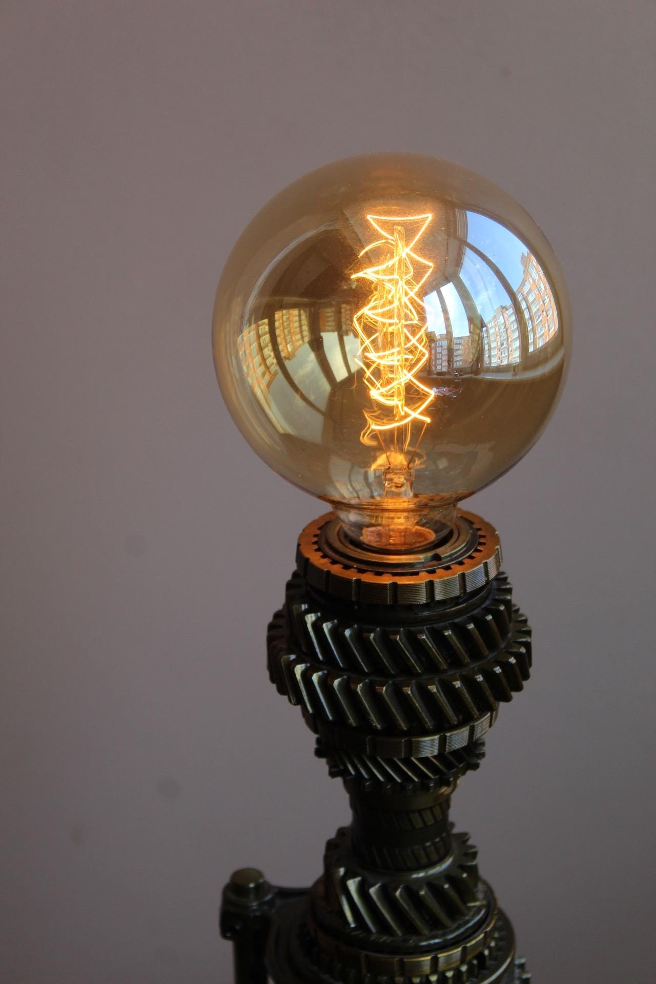 The Old Lady Lighthouse Lamp - Etsy
