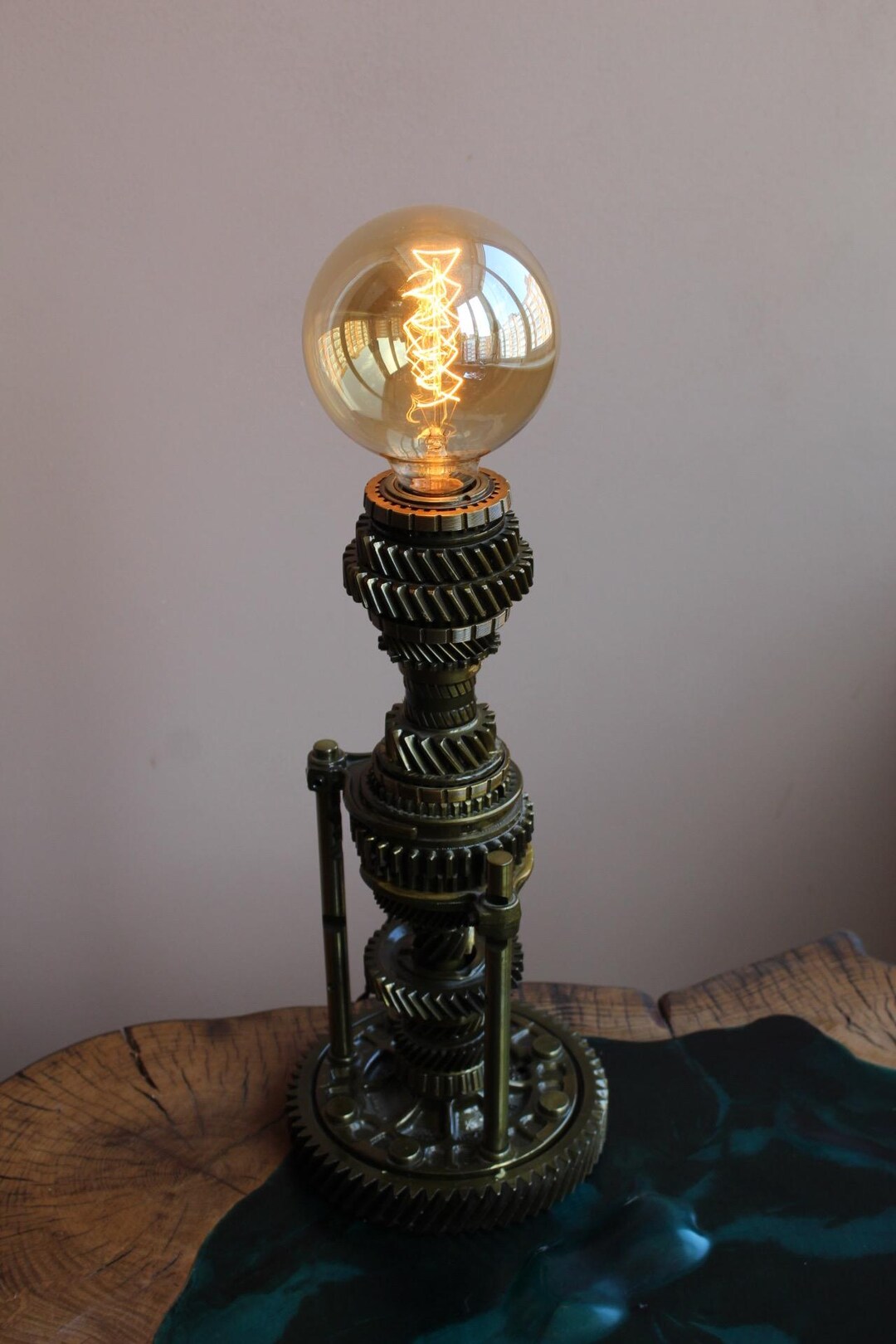 The Old Lady Lighthouse Lamp - Etsy