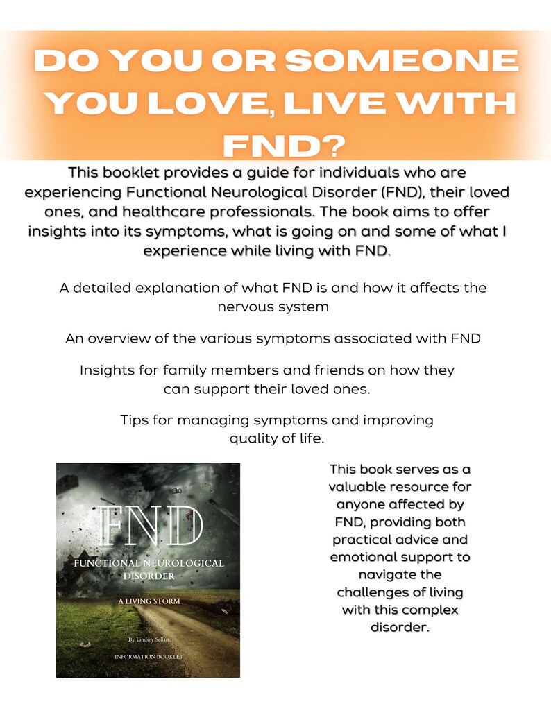 FND Functional Neurological Disorder - A Living Storm Booklet ...