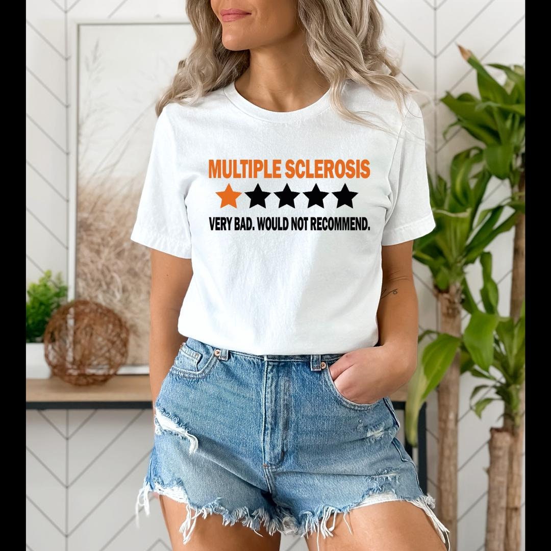 Multiple Sclerosis Tshirt, Multiple Sclerosis Awareness, Multiple Sclerosis Warrior, MS Warrior ...