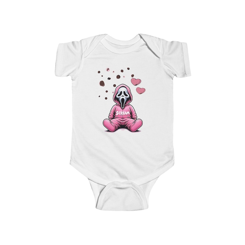 Infant Scream Vest, Baby Scream Vest, Cute Ghostface Vest Various Sizes ...