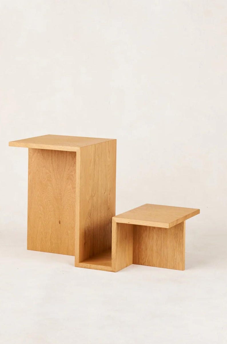 Minimal Bookshelf,sofa Side Table,small Bookcase Coffee Table - Etsy