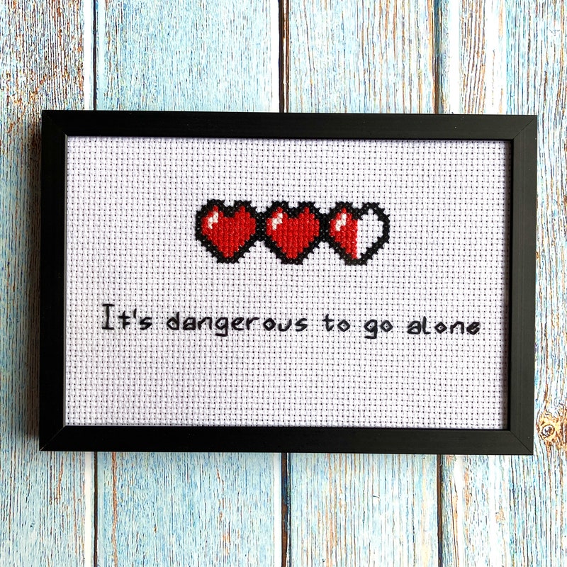 8 Bit Zelda Cross Stitch - Etsy