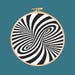 Optical Illusion Cross Stitch Pattern. Downloadable Digital PDF ...