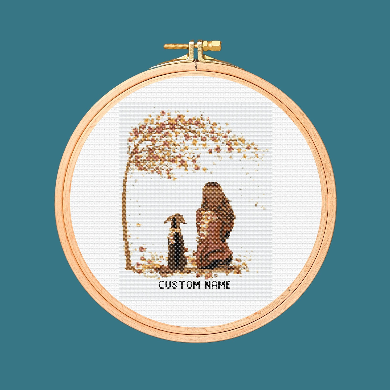 Custom Pet Name Cross Stitch Pattern. Immortalize Your Memories ...