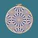 Optical Illusion Cross Stitch Pattern. Downloadable Digital PDF ...