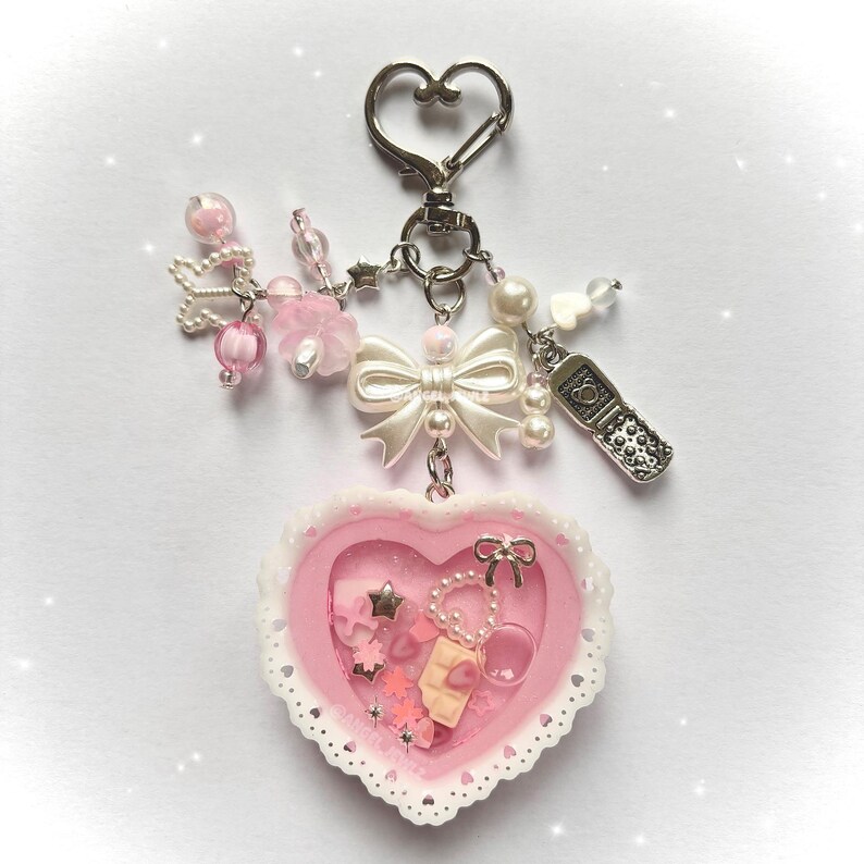 NANA Hachi Keychain Resin Shaker, Y2k Anime Phone Charm Cute Kawaii - Etsy