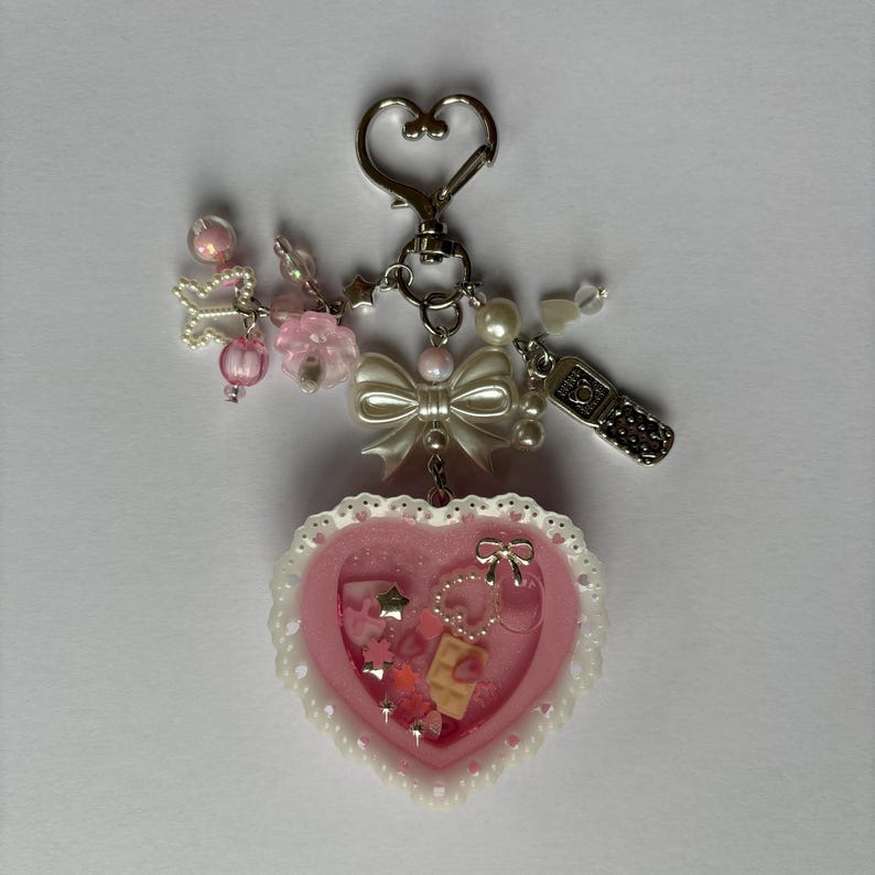 NANA Hachi Keychain Resin Shaker, Y2k Anime Phone Charm Cute Kawaii - Etsy