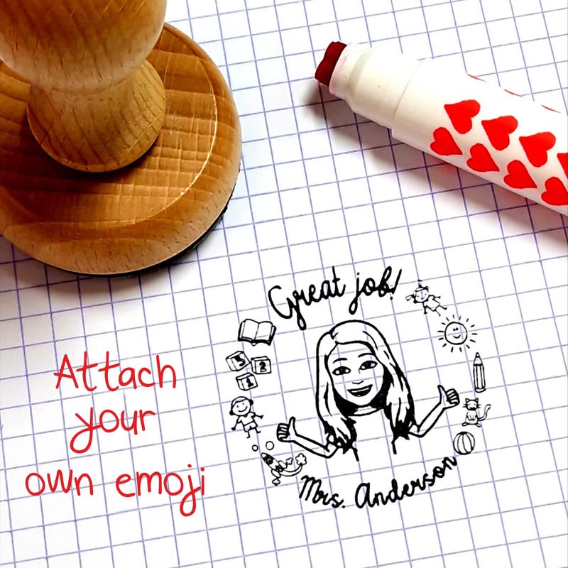 Emoji Stamp Rubber - Etsy UK