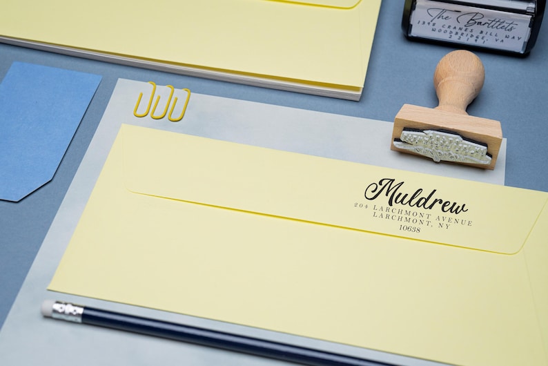 Personalized Return Address Stamp – Self Inking Custom Address for ...