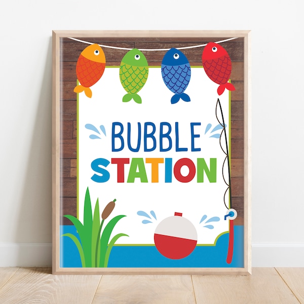 Bubble Station Sign - Etsy