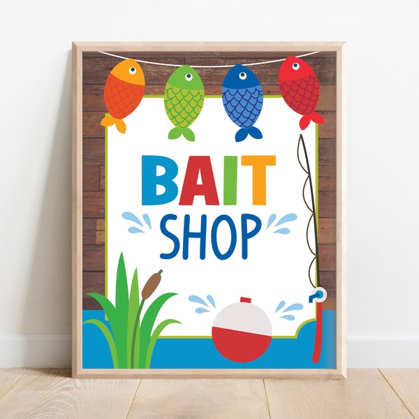 Bait Shop Labels - Etsy