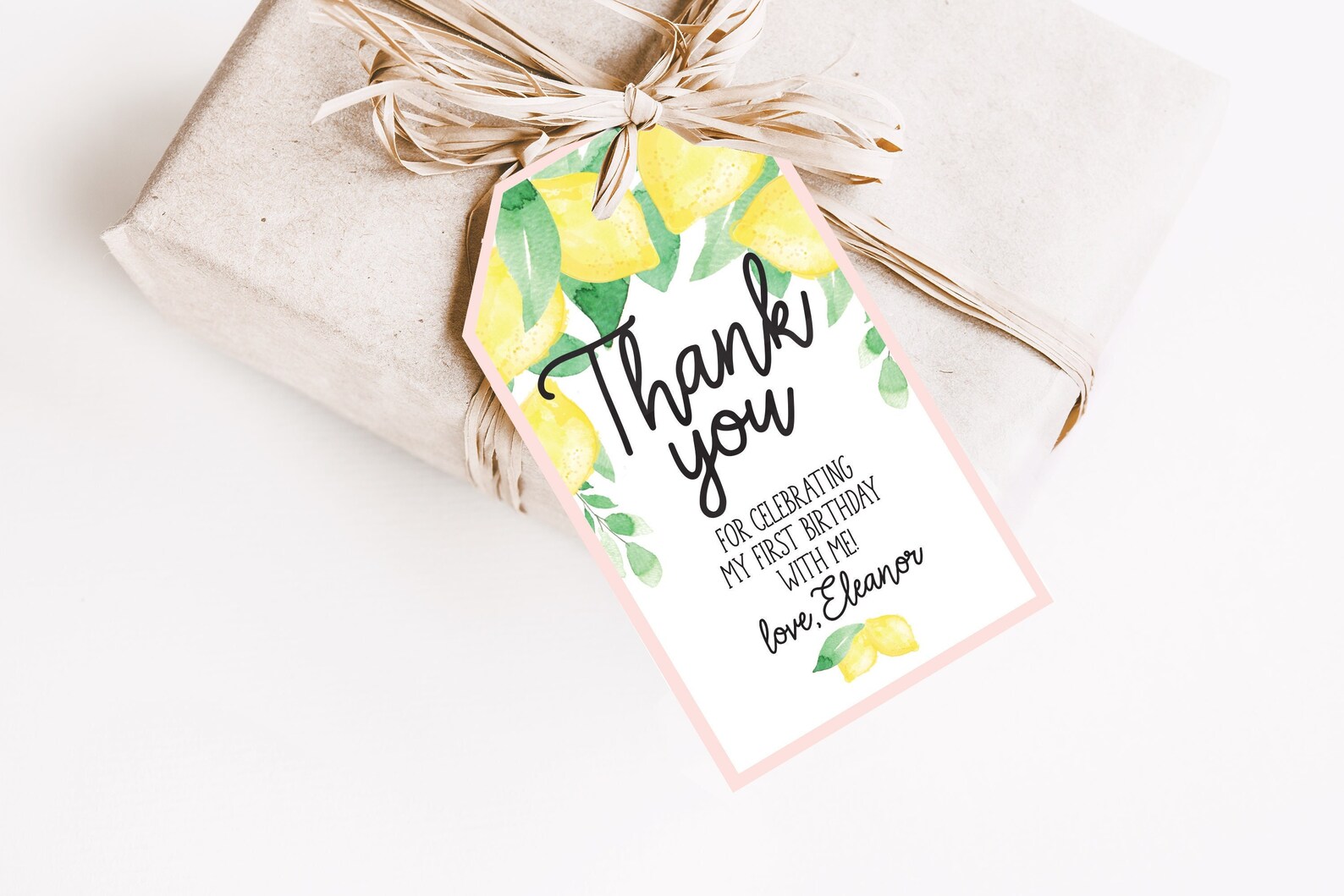 Printable Favor Tags Lemonade Favor Tags Lemonade Birthday - Etsy