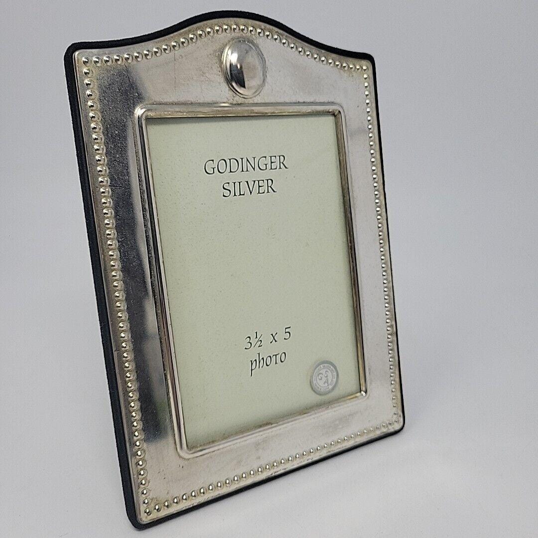 Vintage Godinger Photo Picture Frame 3.5 X 5 Silverplate GSA - Etsy
