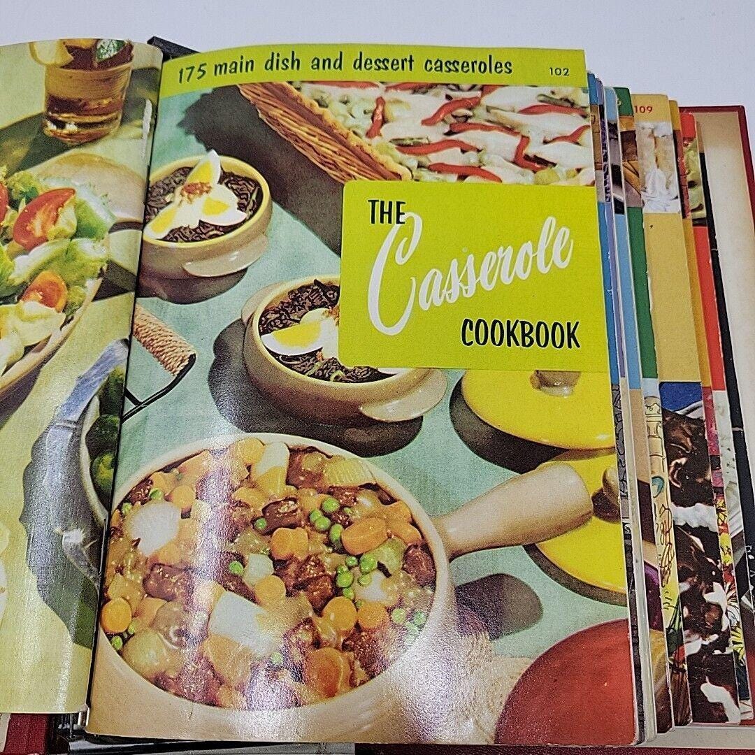 VINTAGE "cooking Magic" Cookbook Collection Culinary Arts Institute ...
