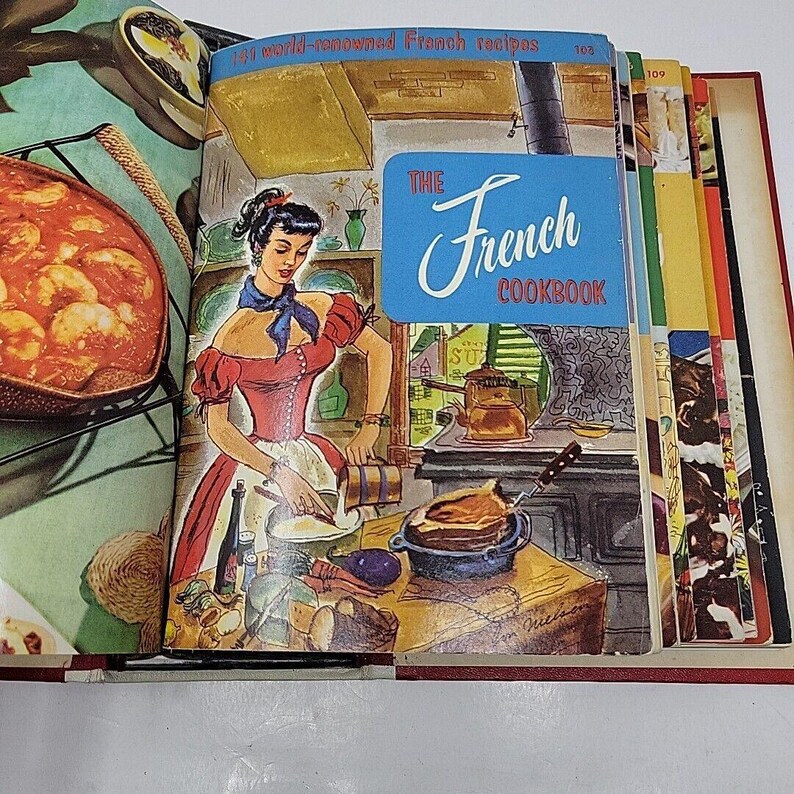 VINTAGE "cooking Magic" Cookbook Collection Culinary Arts Institute ...